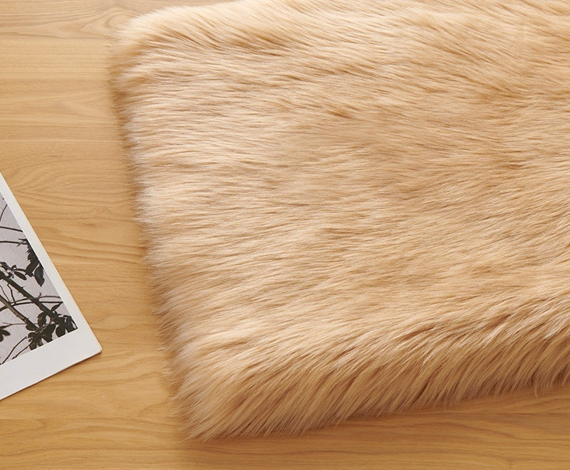 [Puffy Fur] Brown Series Husky Faux Fur Smooth Long Pile Faux Fur ...