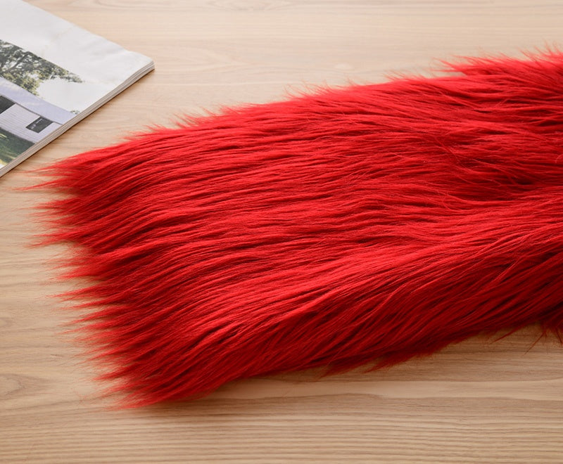[Flow Fur] Red Series Long Pile Faux Fur – Furlab Supply